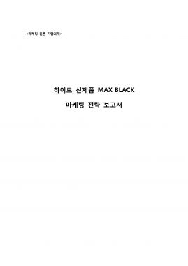 MAX_BLACK_마케팅_전략_보고서-1페이지