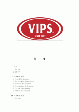 빕스(VIPS) 마케팅SWOT,STP,4P전략분석,아웃백과 비교분석,새로운마케팅전략제안,나의의견-1페이지