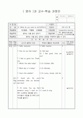 6)영어-What do you want to do(2차시)(중안)-1페이지