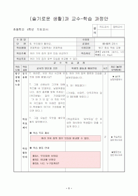 2)슬기로운생활-6. 우리집이 좋아요. - 여러가지 집의 외부 모습 비교하기-1페이지