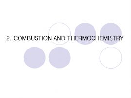 2. COMBUSTION AND THERMOCHEMISTRY-1페이지