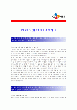 [CJ GLS(물류)2종모음 합격자기소개서]CJ GLS(물류)최종합격자기소개서,CJ GLS(물류)자기소개서예문(자소서),CJ GLS(물류)샘플,CJ GLS(물류)자기소개서견본,CJ GLS(물류)기출면접-1페이지