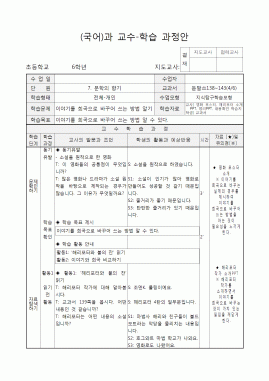 6)국어-7. 문학의 향기  - 이야기를 희극으로 바꾸는 쓰는 방법 알기-1페이지