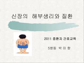 신장의  해부생리와 질환-1페이지