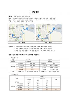 노선측량 설계과제-1페이지