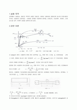 인장실험 보고서-1페이지