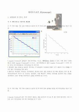 자이로스코프 , 일반 물리실험-1페이지