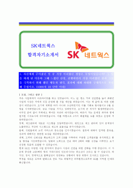 [ SK네트웍스 ]합격 자기소개서,SK네트웍스자기소개서자소서,SK네트웍스자소서자기소개서,SK네트웍스자기소개서샘플,SK네트웍스자기소개서예문,자기소개서자소서견본,기업자기소개서,직종자기소개서,업종자기소개서-1페이지