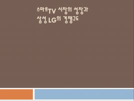 삼성 LG의 경쟁구도,마케팅,브랜드,브랜드마케팅,기업,서비스마케팅,글로벌,경영,시장,사례-1페이지