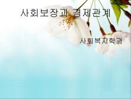 [사회복지] 사회보장과 경제관계-1페이지