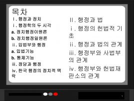 행정과정치,입법부,사법부,정치행정,대통령-1페이지