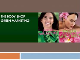 더바디샵 그린마케팅 (THE BODY SHOP GREEN MARKETING)-1페이지
