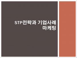 STP전략과 기업사례-1페이지