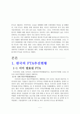 FTA 체결현황-1페이지