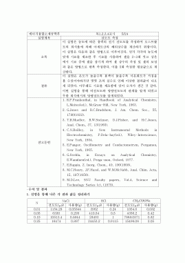 물리화학  결과보고서 전도도 측정 -1페이지