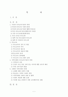 부모연계 지역사회연계 사례-1페이지