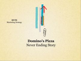 마케팅전략(Marketing Strategy) 도미노피자 (Dominos Pizza) Never Ending Story-1페이지
