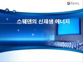 신 재생 에너지 스웨덴 프로젝트-1페이지