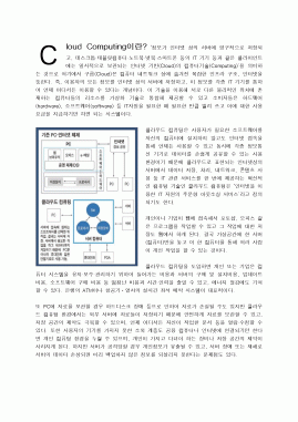 클라우드 컴퓨팅 cloud computing-1페이지