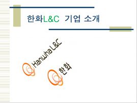 한화L&C 기업분석-1페이지