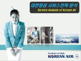 대한항공 소개 및 서비스전략 분석, 포터의 5요인 분석, SWOT분석 (Service Analysis of Korean Air)-1페이지