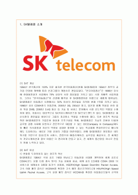 SK텔레콤(telecom)의 인적자원관리 분석-1페이지