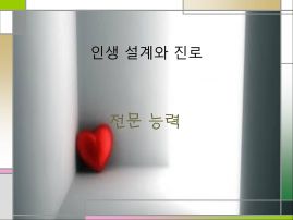 전문능력 나의 인생설계-1페이지