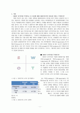 [마케팅원론]_성공을 위한 인생의_SWOT분석-1페이지