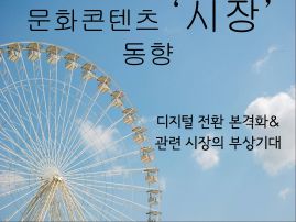 문화콘텐츠 시장동향 [디지털 방송 전환 본격화]-1페이지