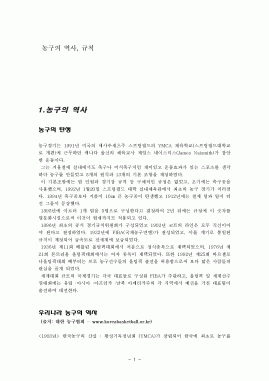 농구의 역사와규칙-1페이지