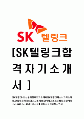 [SK텔링크-최신공채합격자기소개서]SK텔링크자소서자기소개서,SK텔링크자기소개서자소서,sk합격자기소개서,텔링크합격자소서,sk자소서,자기소개서자소서,이력서,입사지원서,입사원서-1페이지