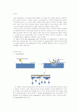 RF sputter 법을 이용한 TiO2 박막증착-1페이지