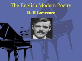 the english modern poetry-1페이지