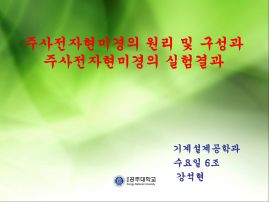 주사전자현미경의 원리 및 구성과 주사전자현미경의 실험결과-1페이지