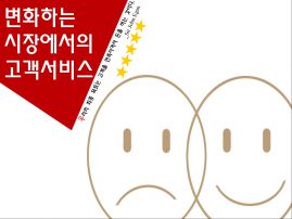 변화하는 시장에서의 고객서비스 (오늘날의 시장변화, 21세기고객, 콜센터, 온라인상 고객서비스, 고객애호도, 서비스경험, 고객서비스 사례, 경영분석, 외식서비스, 호텔서비스).ppt-1페이지