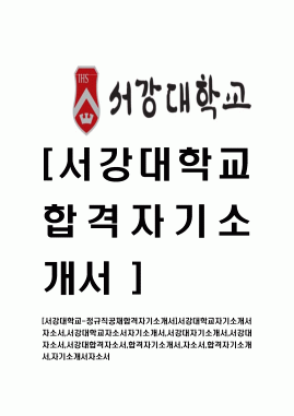 [서강대학교-정규직 공채 합격 자기소개서] 서강대학교 자기소개서, 자소서,서강대학교자소서자기소개서,서강대자기소개서,서강대자소서,서강대합격자소서-1페이지