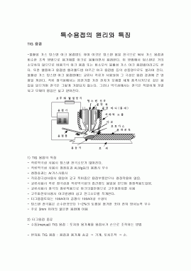 특수용접의 원리와 특징 - TIG 용접, 서브머지드 용접, CO2 용접-1페이지