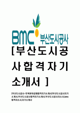 [부산도시공사-토목분야신입사원합격자기소개서]부산도시공사자기소개서,부산도시공사합격자기소개서,부산도시공사자소서,bmc합격자소서,자기소개서,자소서,이력서,입사지원서-1페이지