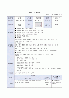 만 5세) <언어지도 모의수업 행동분석 (이야기 나누기)> 환경 - 환경오염 : 환경 포스터 만들기-1페이지