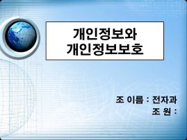 미래학 개인정보-1페이지