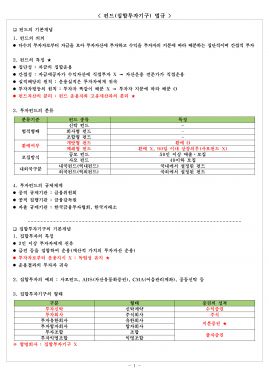 펀드(집합투자기구) 법규-1페이지