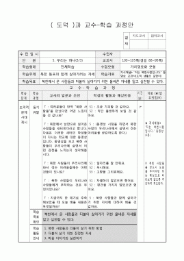 5)도덕-우리는 하나-북한 동포와 함께 살아가려는 자세(중안)-1페이지