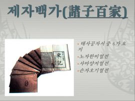 제자백가 [ 태사공자서 중 6가 요지][노자한비열전][사마양저열전][손자오기열전]-1페이지