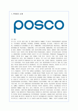 포스코(POSCO)의 HRM 기능 및 유형 분석과 평가-1페이지