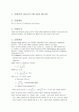 기기분석학 IR 8-2. Spectra of Aldehydes and Ketones-1페이지