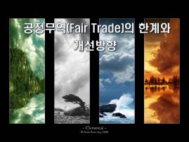 공정무역(Fair Trade)의 한계와 개선방향 PPT자료-1페이지