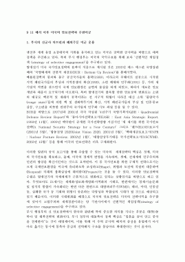 9 11 테러 이후 미국의 안보전략과 주한미군-1페이지