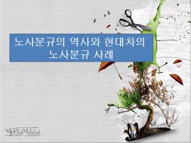 노사분규의 역사와 현대차의 노사분규 사례.ppt-1페이지