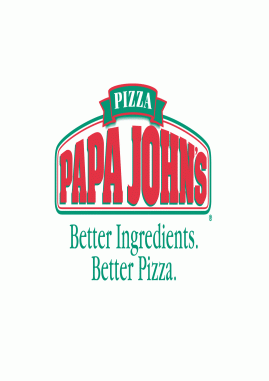 파파존스(Papa johns) 브랜드분석과 파파존스 마케팅전략분석 및 파파존스 SWOT,STP,4P분석과 파파존스 지속성장위한 마케팅전략 제안-1페이지