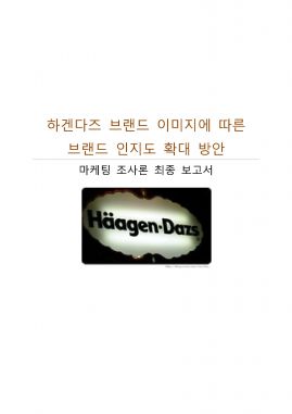 하겐다즈,마케팅전략,아이스크림시장분석,마케팅,브랜드,브랜드마케팅,기업,서비스마케팅,글로벌,경영,시장,사례,swot,stp,4p-1페이지